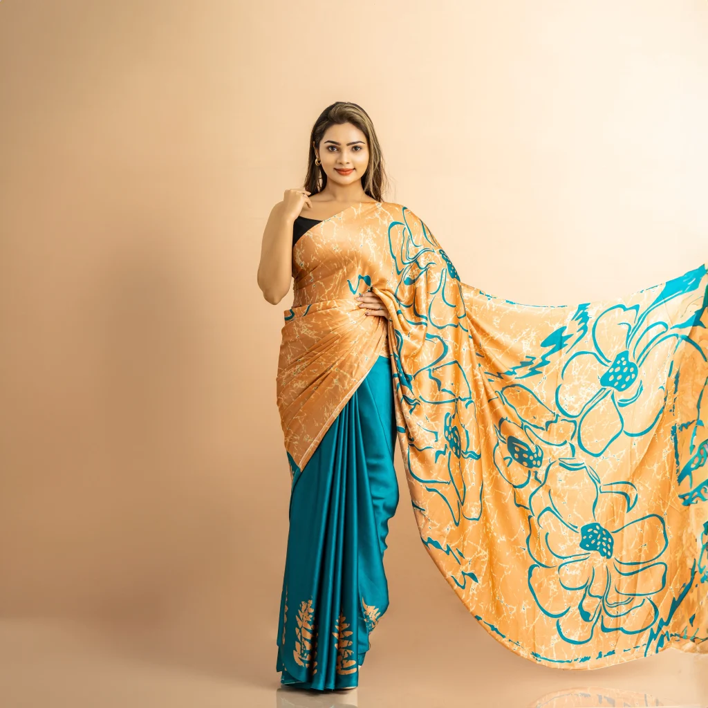 Bali Silk Saree - SB0025 - LUVATI.LK